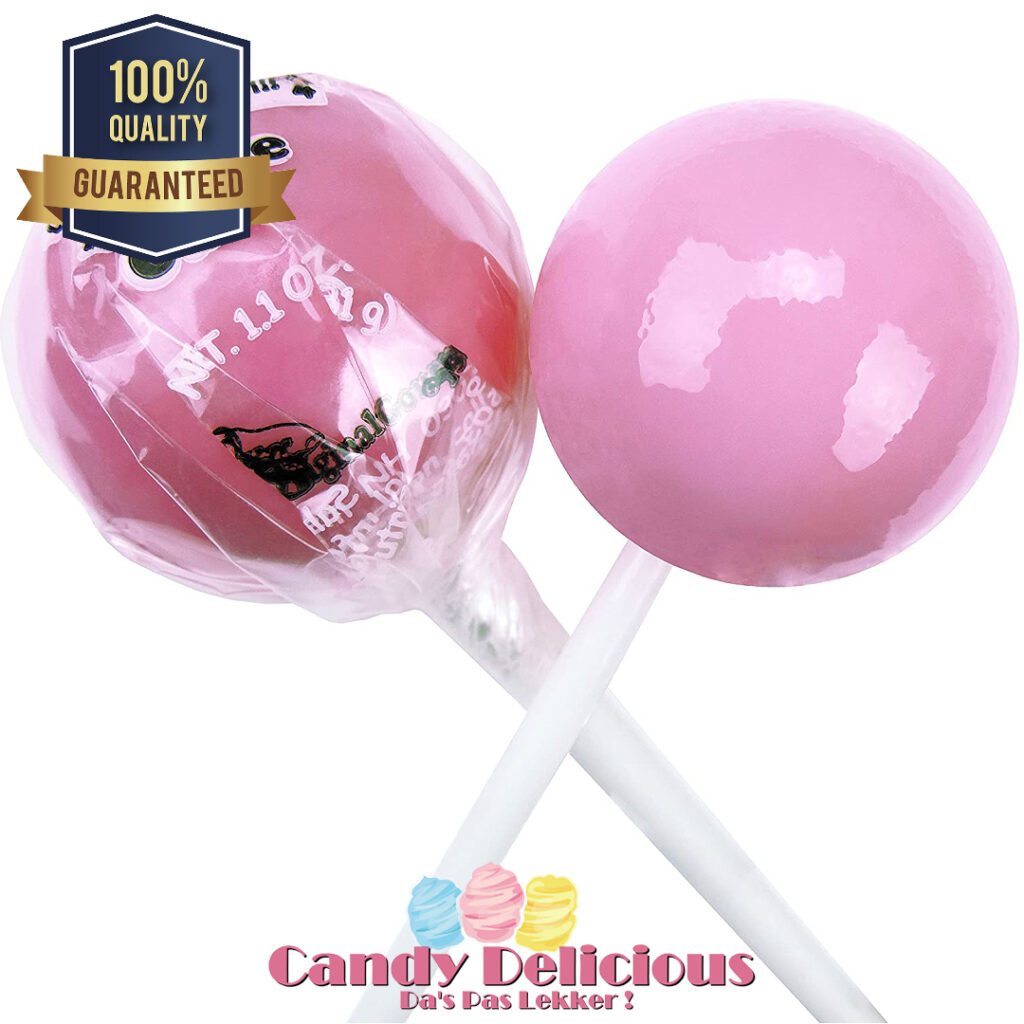 Original Gourmet Lollipop Bubble Gum | Candy Delicious