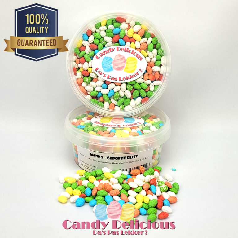 Gepofte Rijst Manna | Candy Delicious